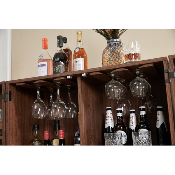 Ebern Designs Yessine 31.5'' Bar Cabinet & Reviews | Wayfair